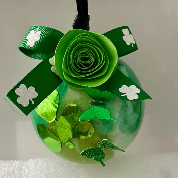 Hand Crafted | Holiday | St Patricks Shamrock Ornament | Poshmark